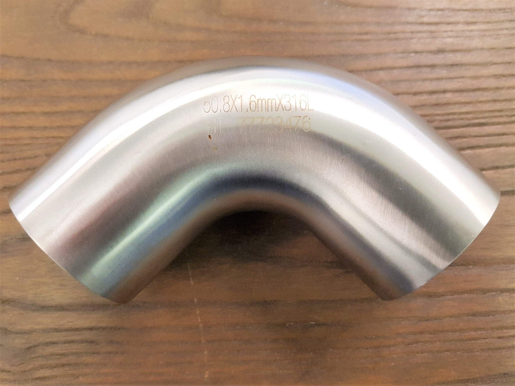 S/R Stainless Steel Tube Bends 90° | Online Shop | Stattin Stainless