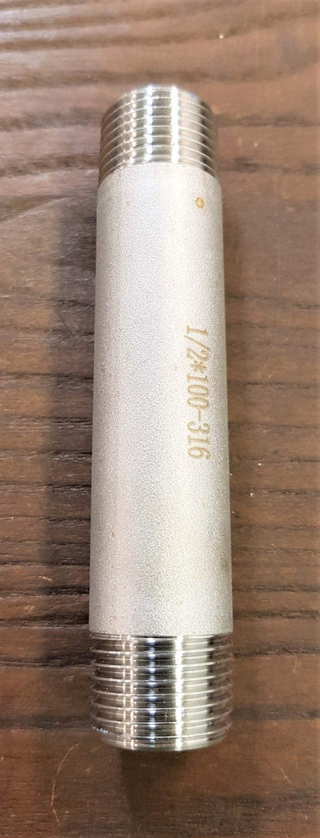 Stainless Bsp Extended Pipe Nipple Online Shop Stattin Stainless
