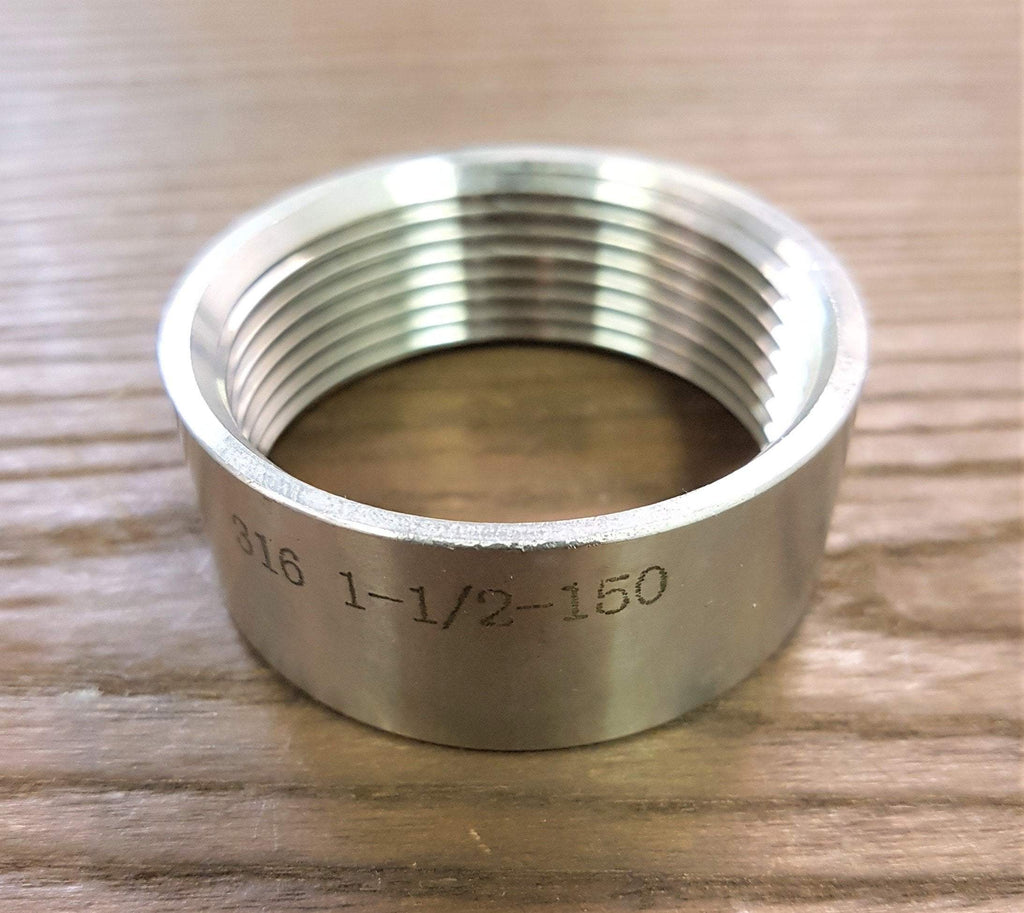 Stainless Steel BSP Socket Half | Online Shop | Stattin Stainless