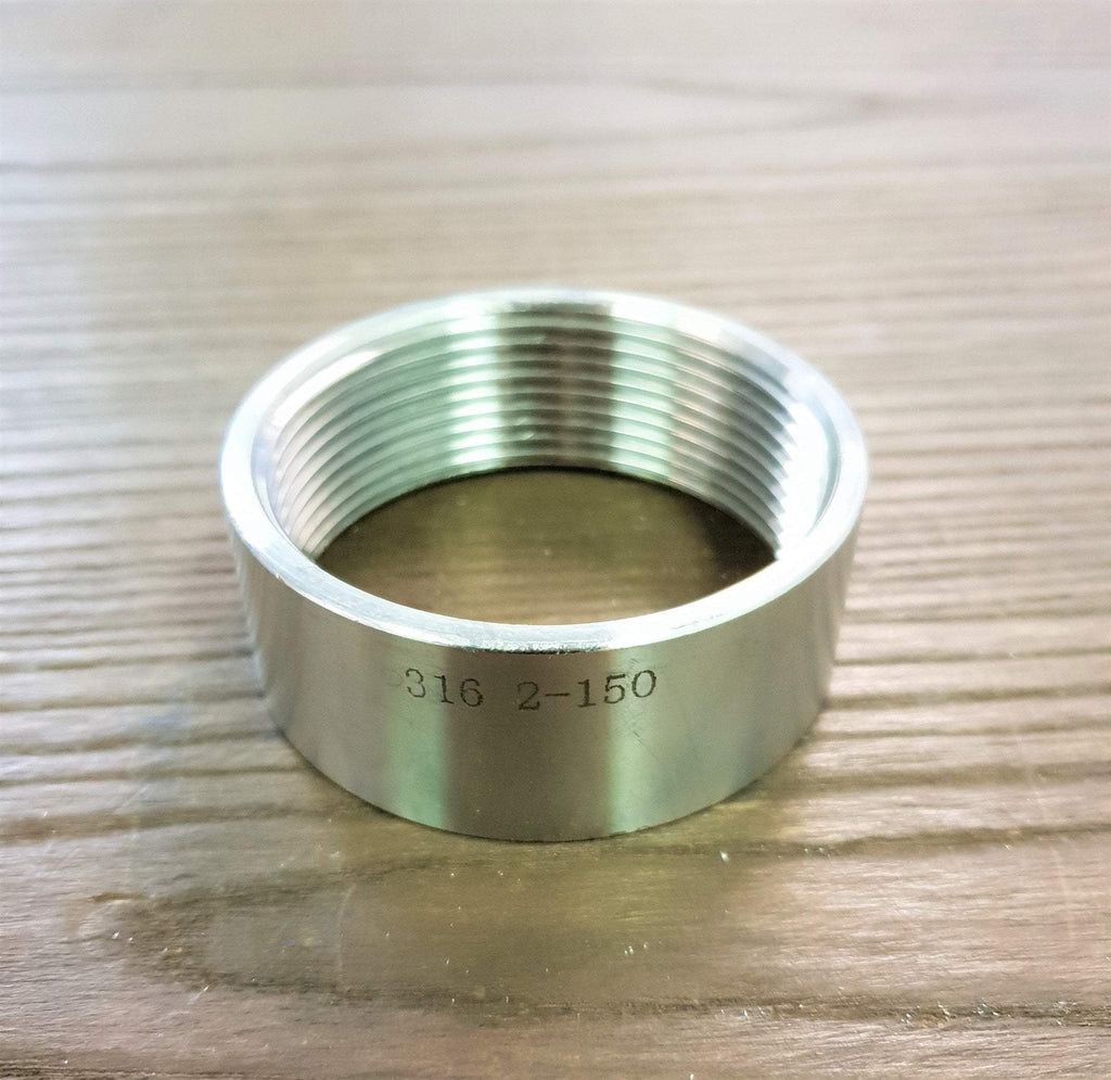 Stainless Steel BSP Socket Half | Online Shop | Stattin Stainless