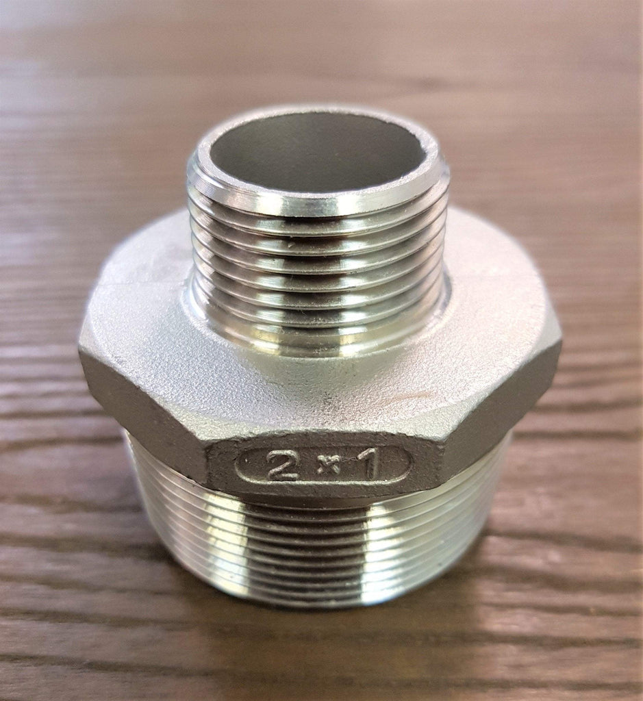 Stainless Reducing BSP Hex Nipple | Online Shop | Stattin Stainless