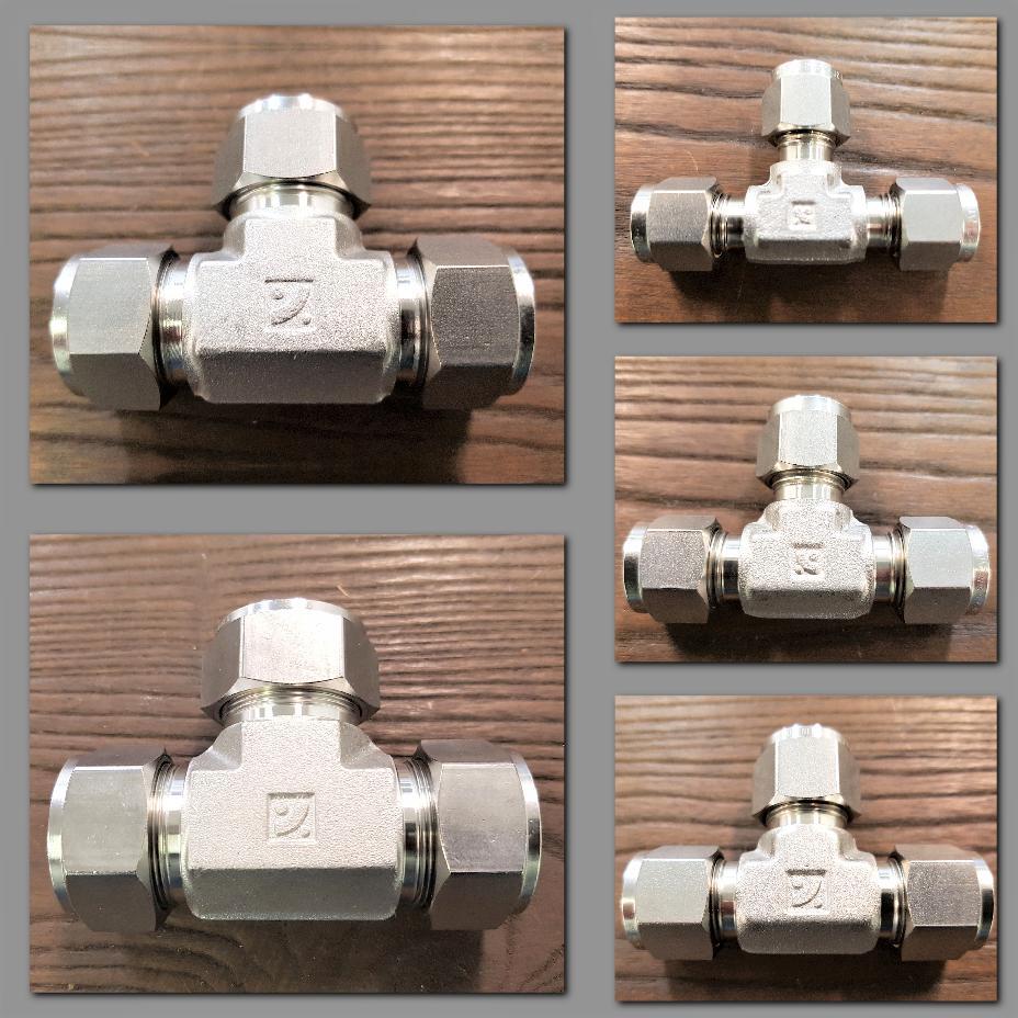 Stainless Compression Union Tee | Online Shop | Stattin Stainless