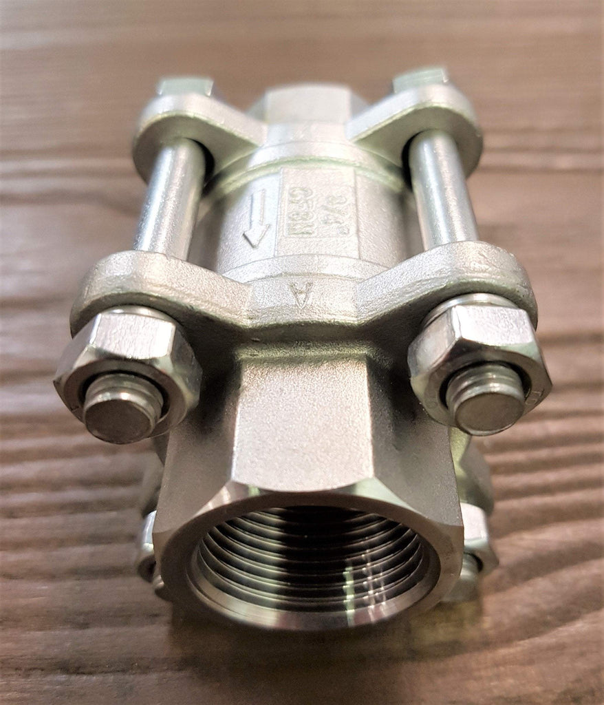 Stainless Steel 3 Piece Check Valves | Online Shop | Stattin Stainless