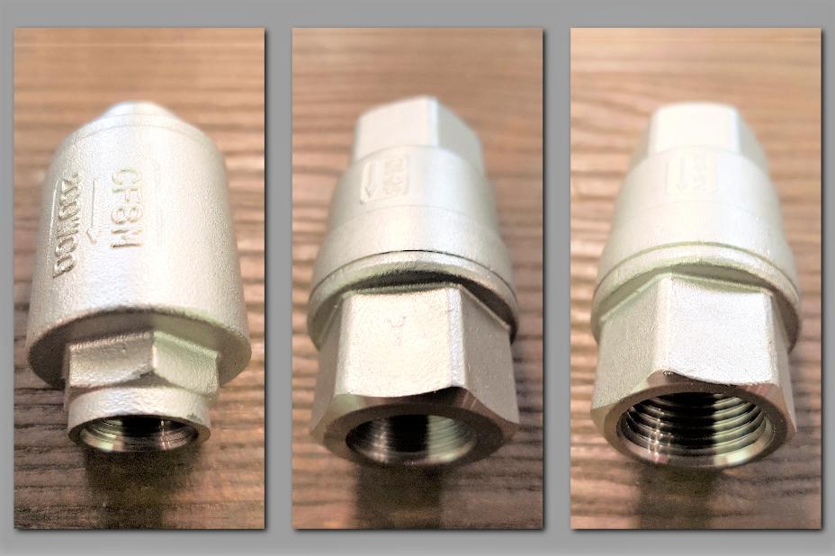 Stainless Steel 2 Piece Check Valves | Online Shop | Stattin Stainless