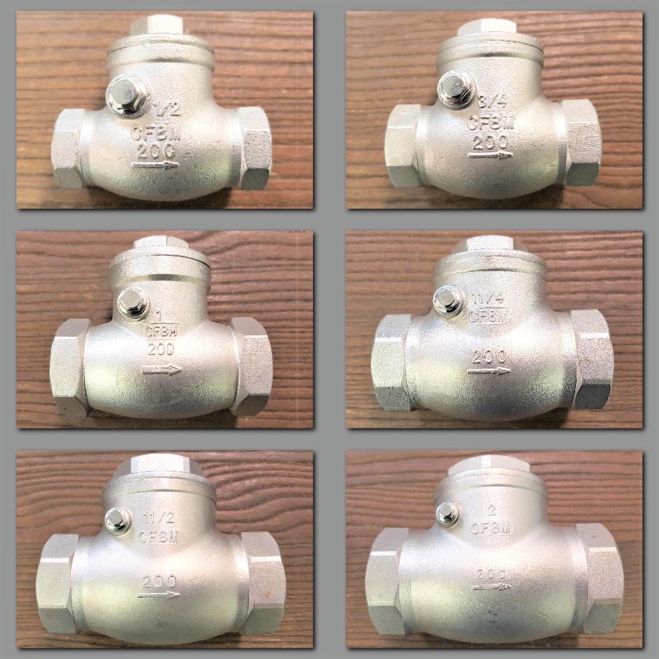 Stainless Steel Swing Check Valve | Online Shop | Stattin Stainless