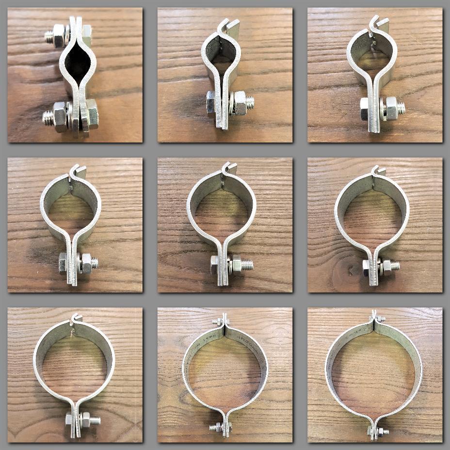 Stainless Steel Tube Clamps | Online Shop | Stattin Stainless