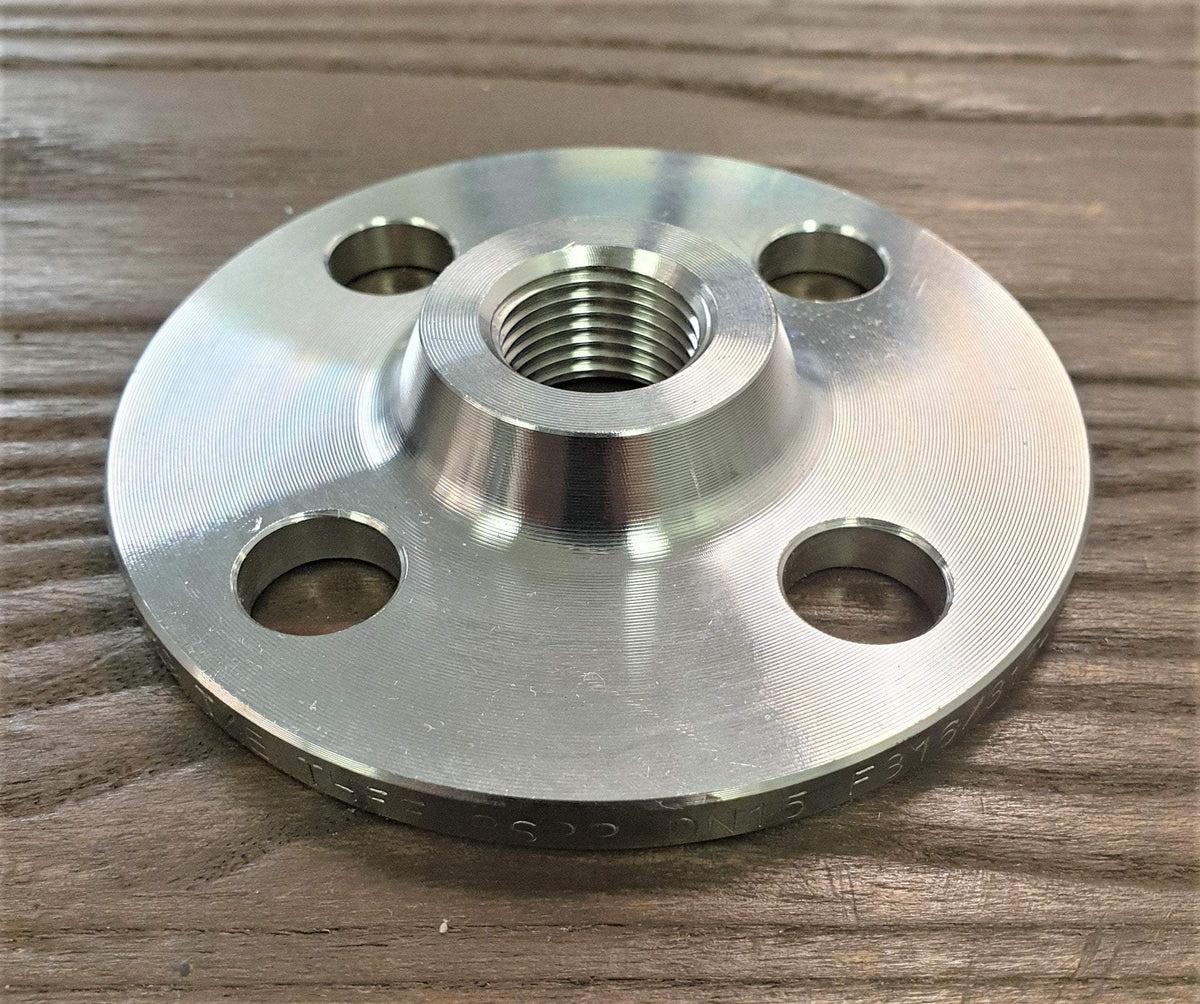 Stainless Table E Threaded Flanges | Online Shop | Stattin Stainless